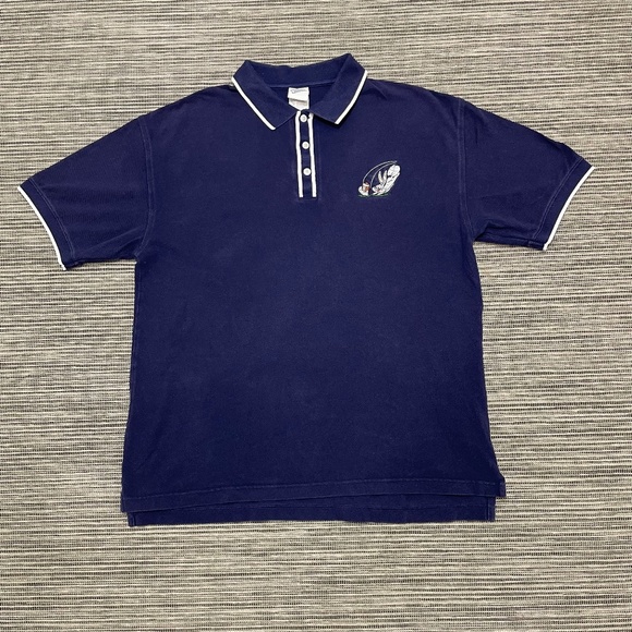 Warner Bros. | Shirts | Vintage Navy Blue Bugs Bunny Polo | Poshmark